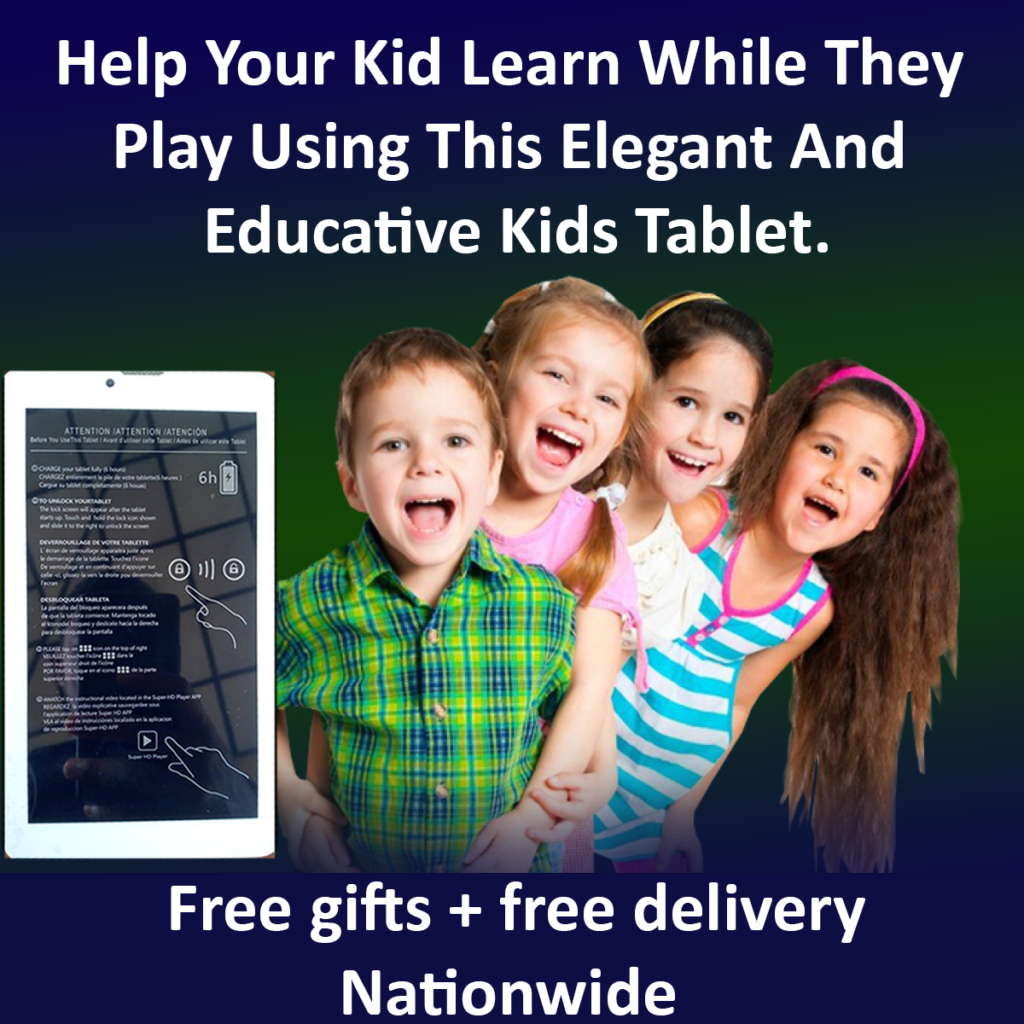 My Kids Educational Tablet GH – Kiddies Hub